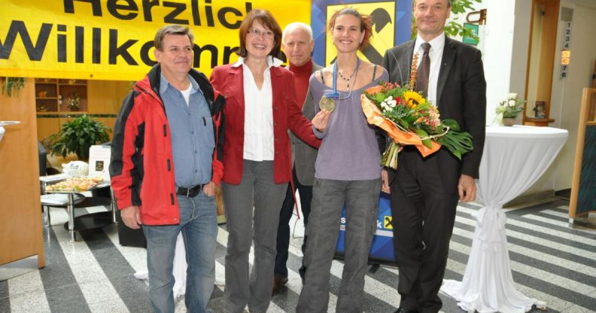Vorchdorf gratuliert der Kickbox Europameisterin Judith Sulzner ...