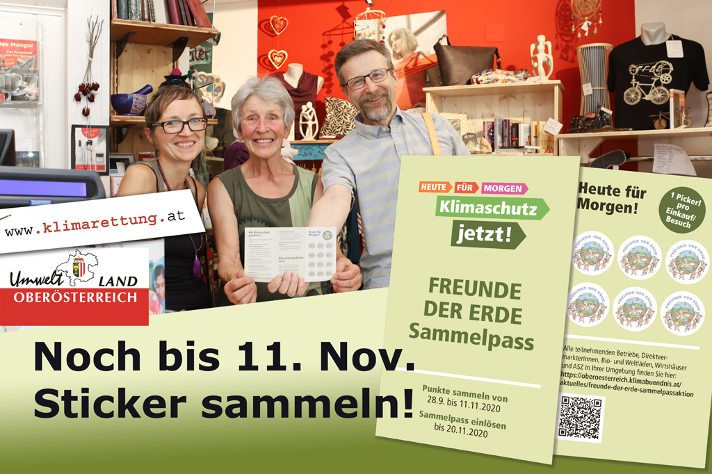 Pickerl für den Klimaschutz sammeln und gewinnen! | Vorchdorf Online